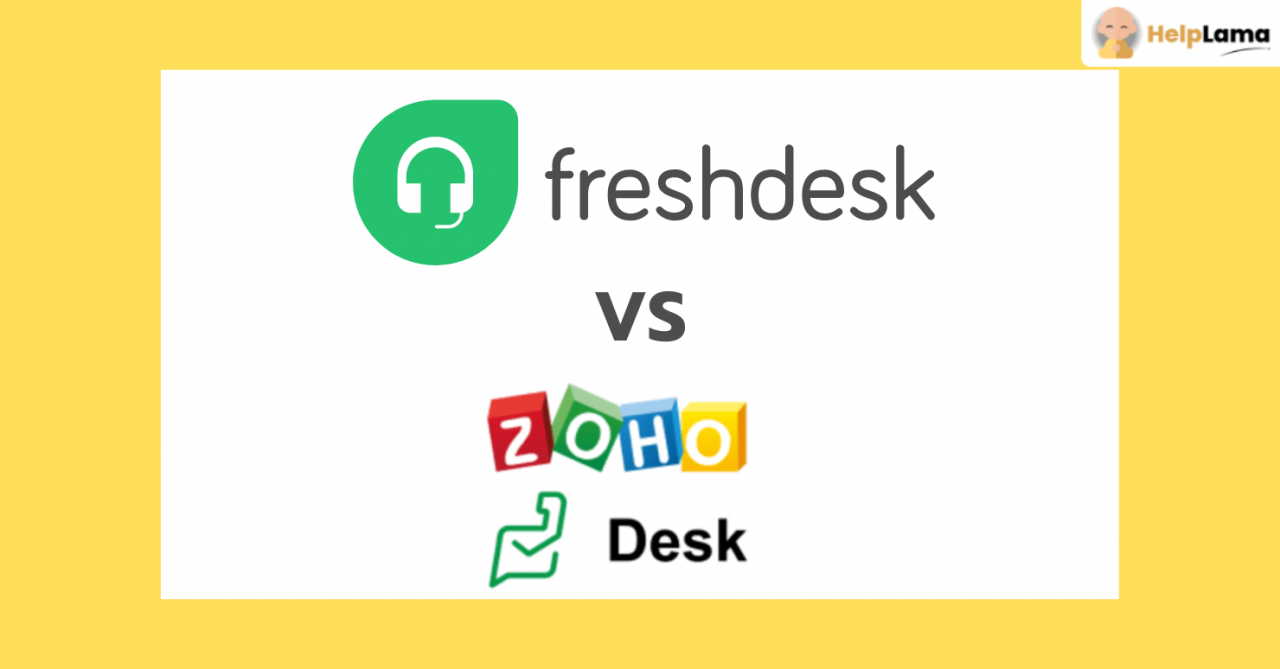 Freshdesk vs Zoho Desk Feature Comparison