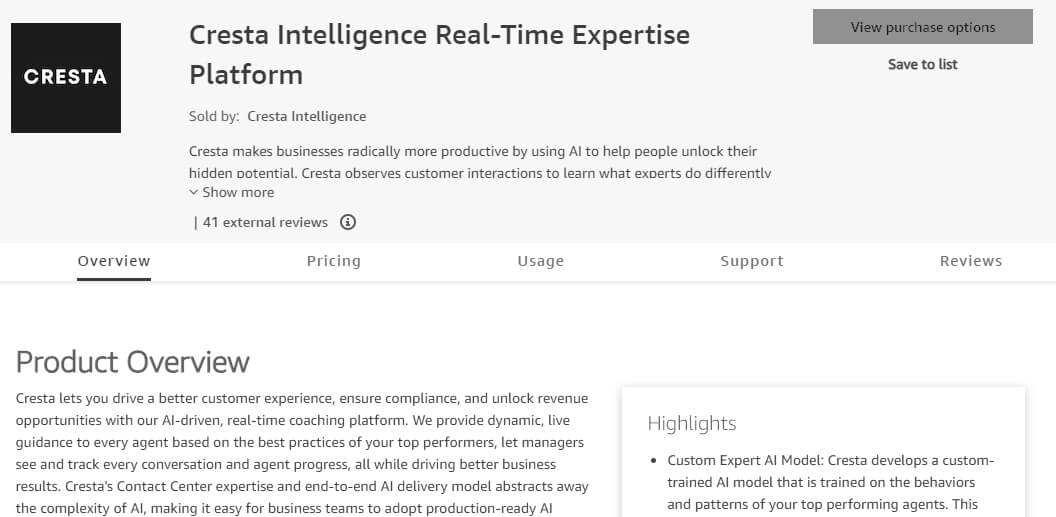 Cresta AI Pricing, Features, Reviews [Complete Breakdown]
