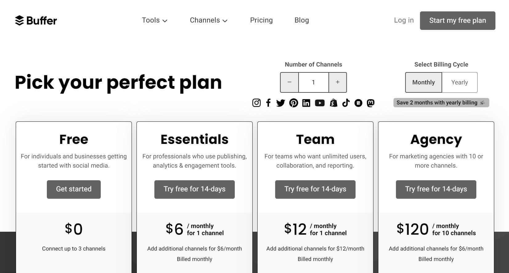 Buffer Pricing, Features, Reviews [Complete Breakdown] - Saufter Helpdesk