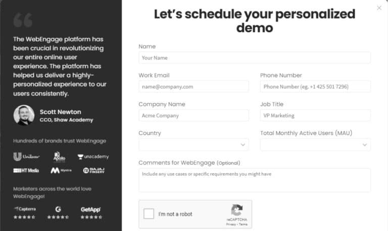 WebEngage Pricing, Features, Reviews [Complete Breakdown]