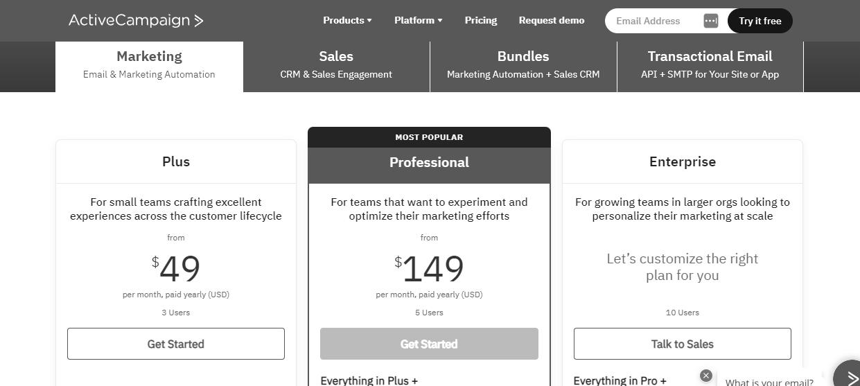 ActiveCampaign Pricing, Features, Reviews [Complete Breakdown]