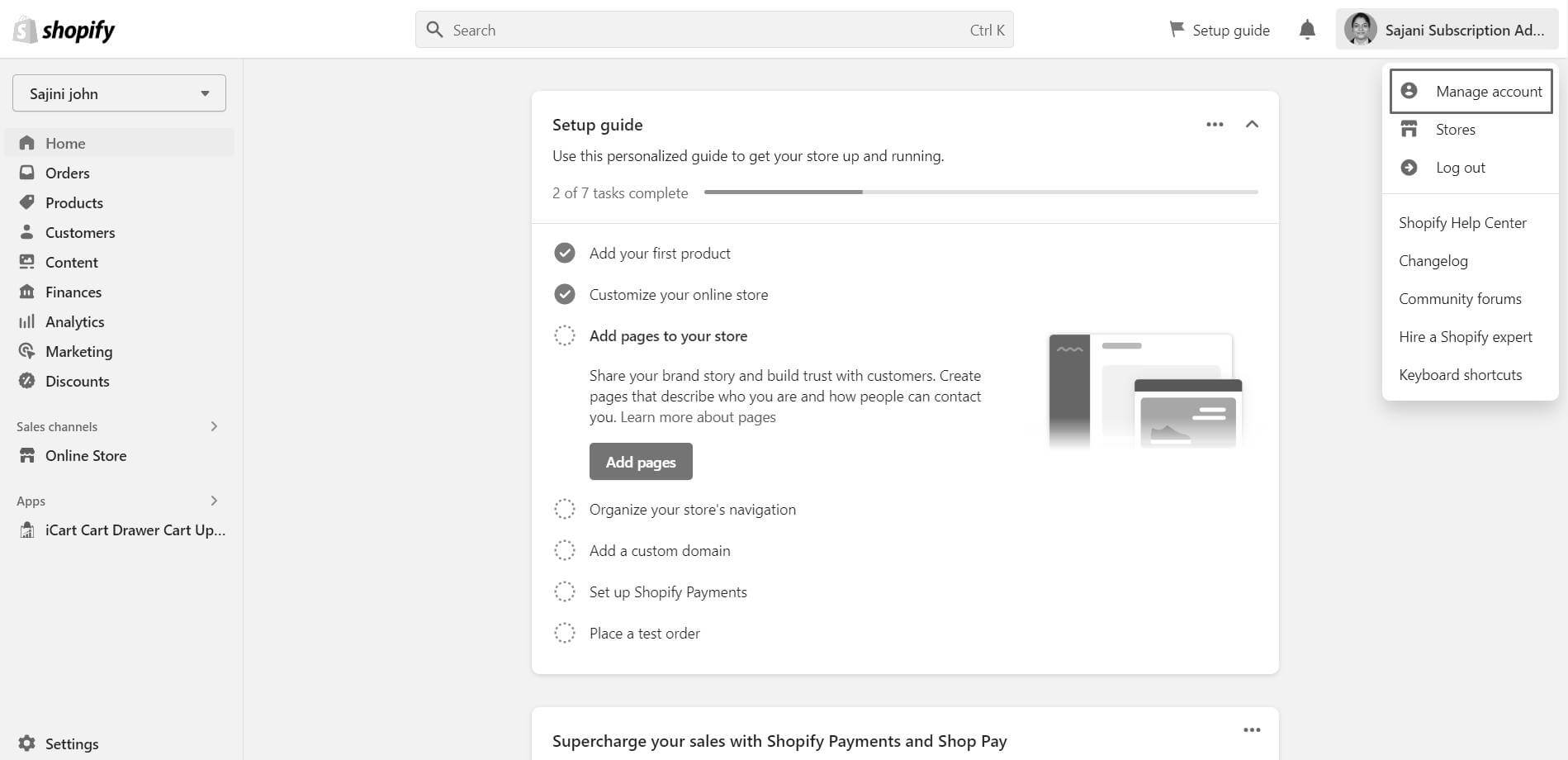 Shopify Authenticator App: How to set up two-step authentication?