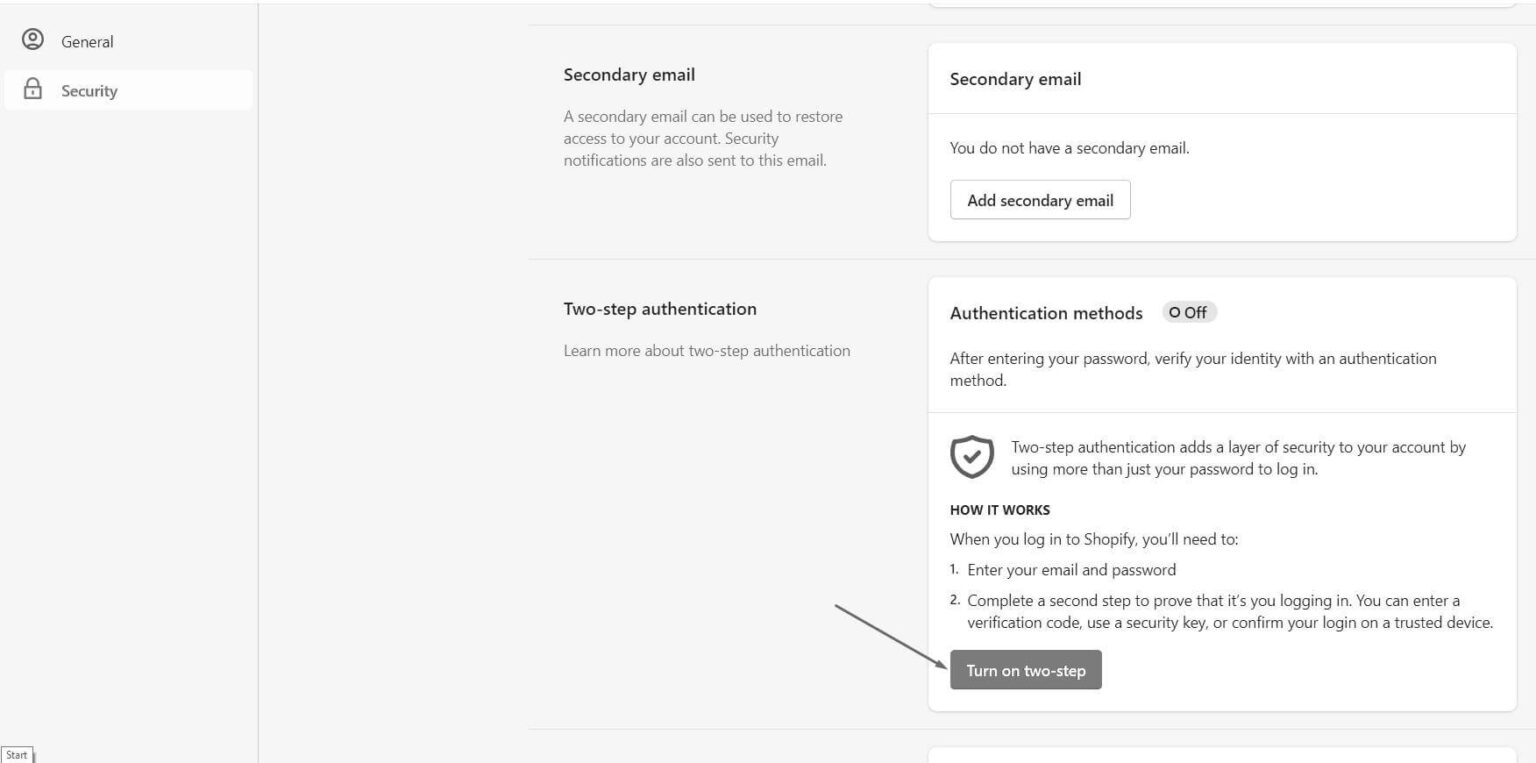 Shopify Authenticator App: How to set up two-step authentication?