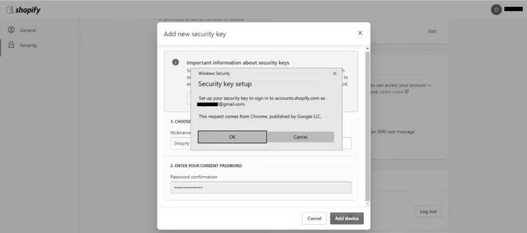 Shopify Authenticator App: How to set up two-step authentication?