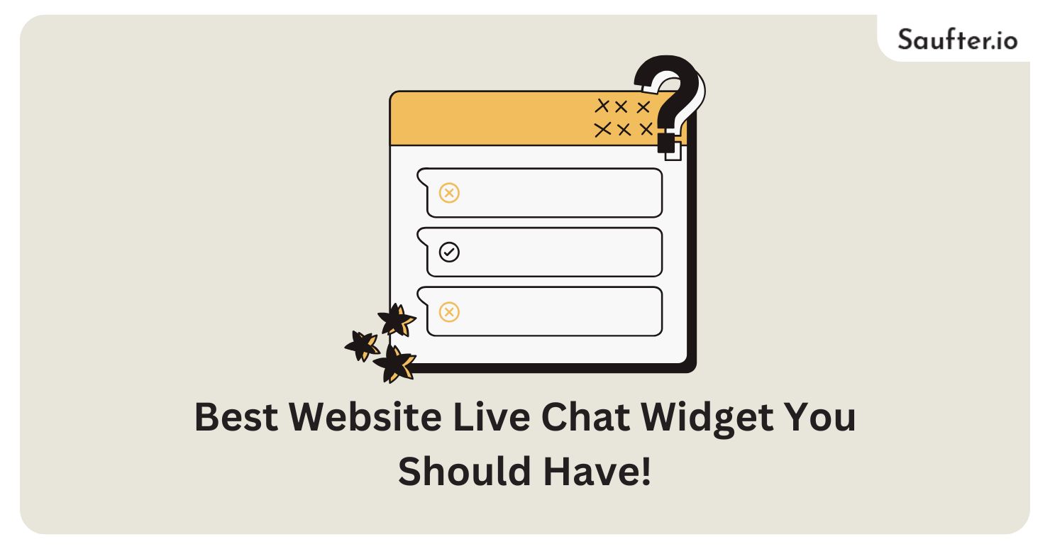 13 Best Website Live Chat Widget You Should Have!